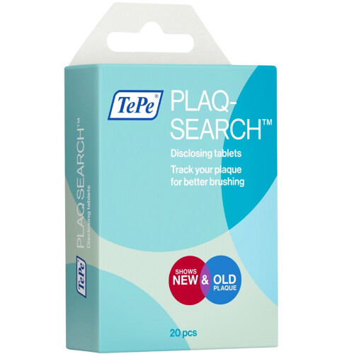 TePe Plaqsearch Advanced Disclosing Tables Fruit Flavoured Chew - Pack ...