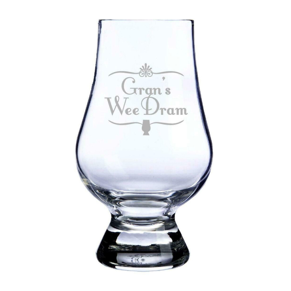 Glencairn Whisky Glass - "Gran's Wee Dram" on OnBuy