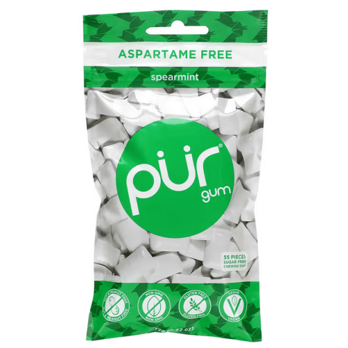 The PUR Company, Chewing Gum, Spearmint, 55 Pieces, 77g on OnBuy