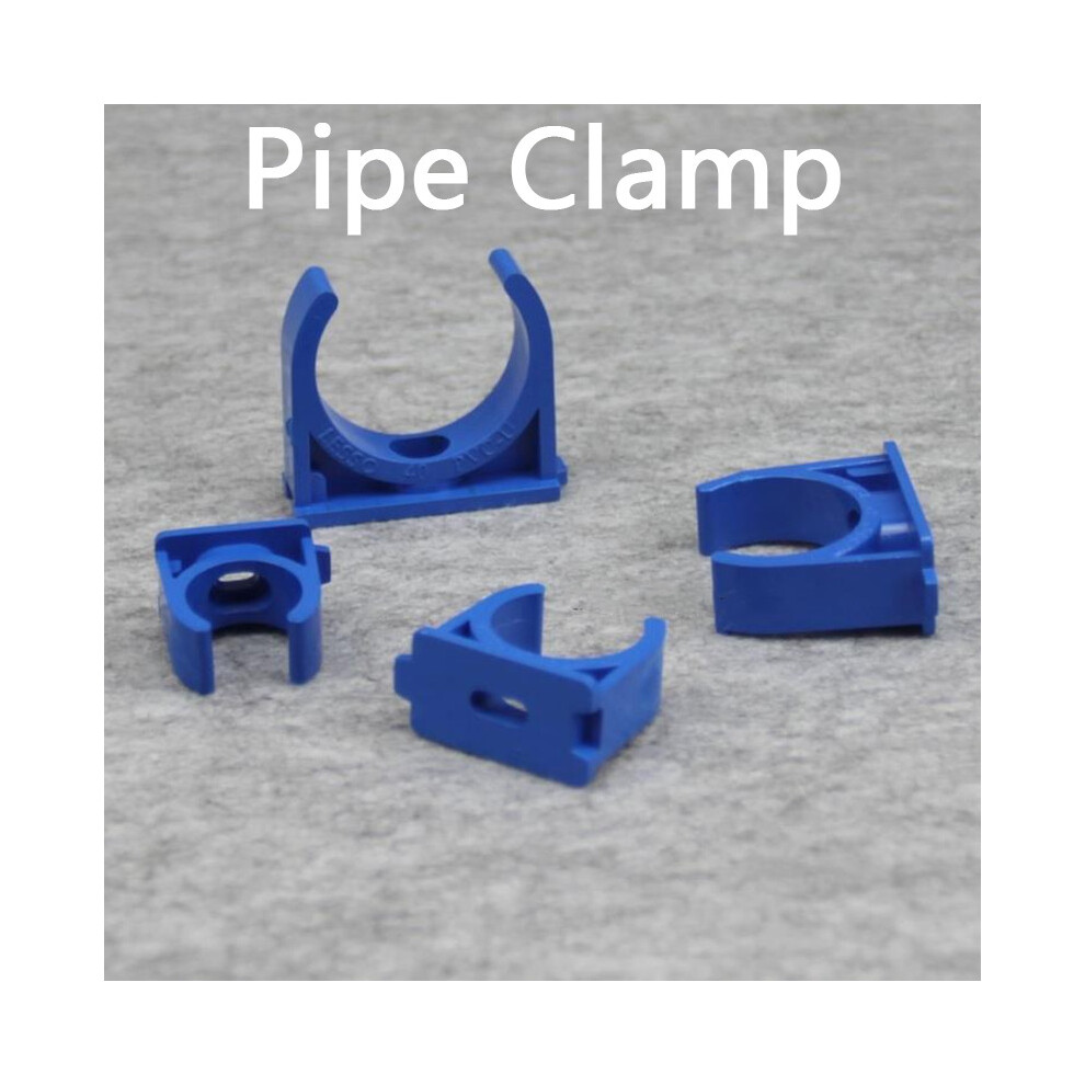 PVC Pipe Clamps Water Pipe Support PVC Pipe Connectors Garden ...