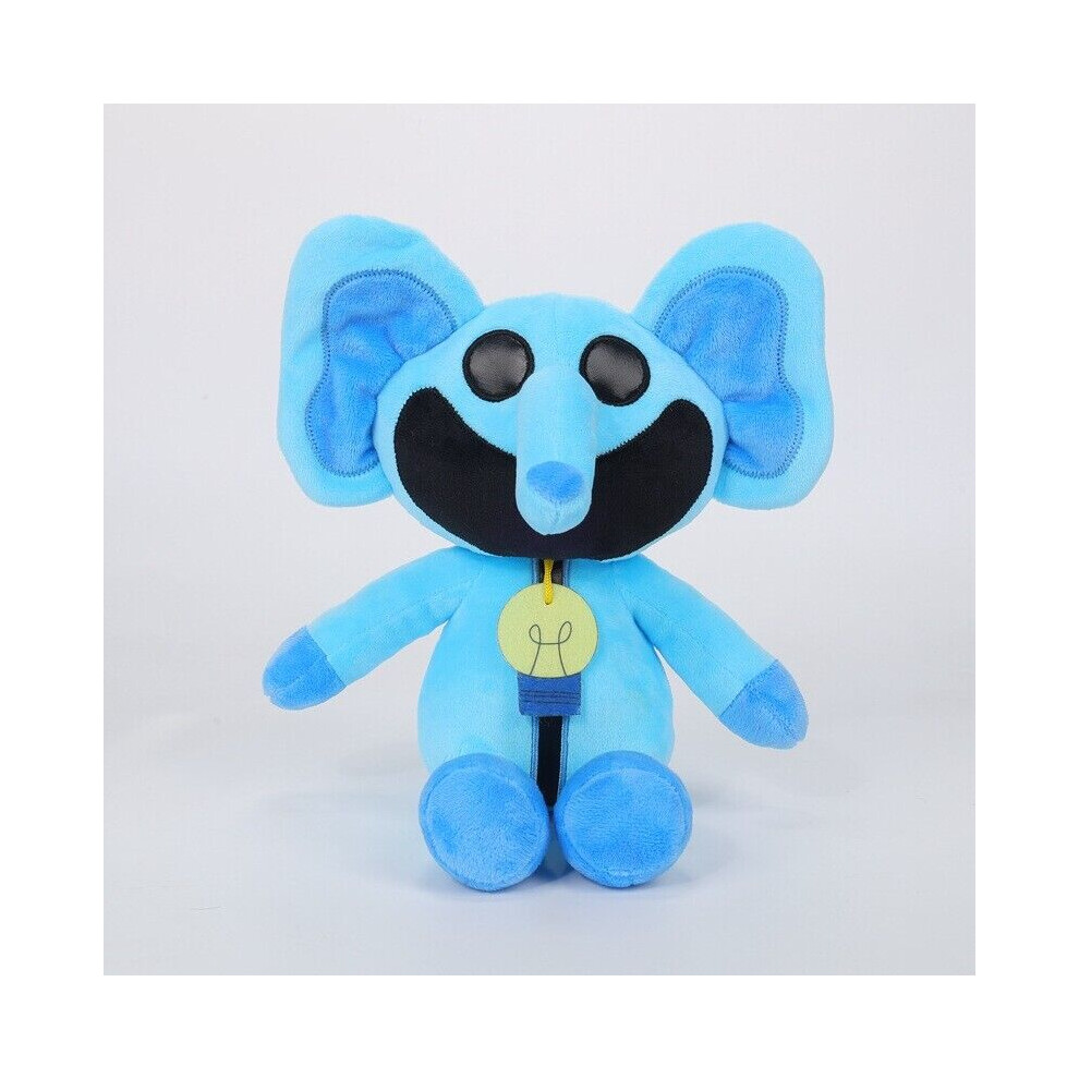 Blue Elephant Smiling Critters Catnap Plush Stuffed Animal Plush Toy Kids Birthday Gifts Toy UK on OnBuy