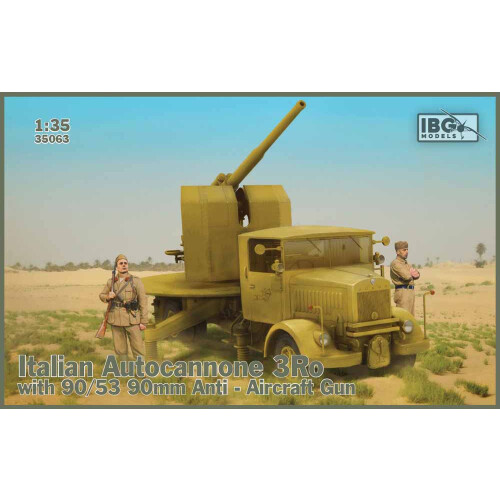 IBG Models 35063 Autocannone 3RO with 90/53 90mm AAG 1:35 Military ...