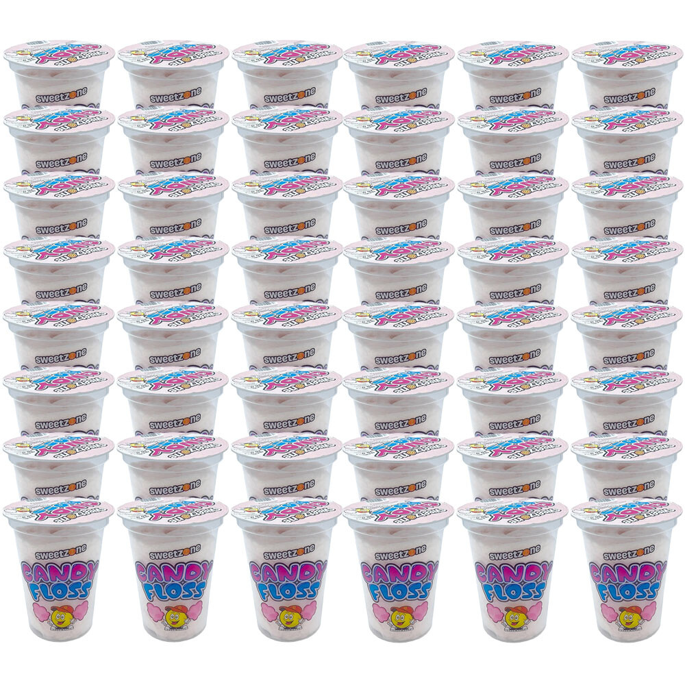 (Candy Floss 20g - Pack of 48) CANDY FLOSS TUB 20G TUB, 50G BUCKET ...