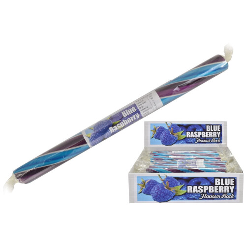 Pack of 20 Medium Flavoured Rock Sticks - Blue Raspberry on OnBuy