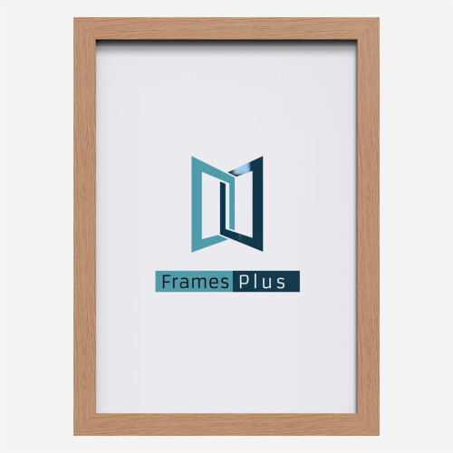 (Oak, 70x70CM(27.6" x 27.6")) Photo Picture Frames Black White Oak ...