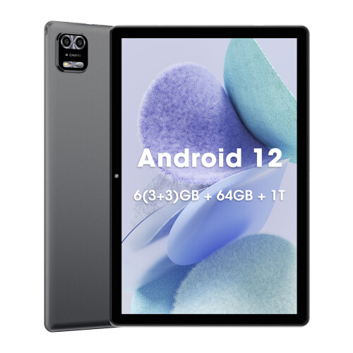 Android 12 Tablet 10 inch Quad-Core Processor 3GB RAM 64GB ROM 1280x800 ...