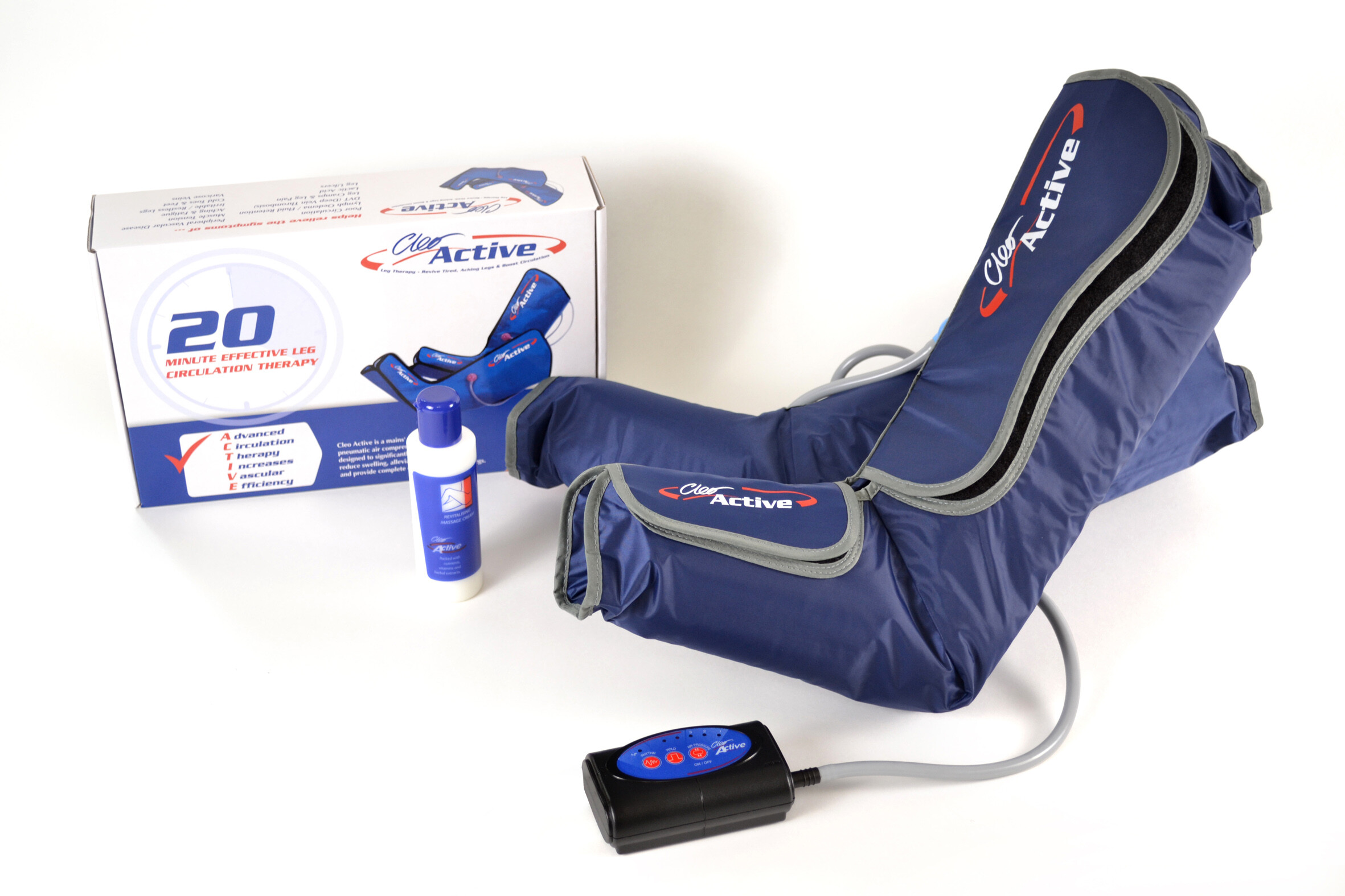 (S-M (Velcro Fasten) Fits Calf Size up to 44cm & Lower Leg Length 39cm ...
