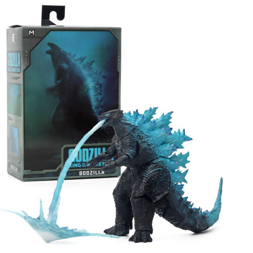 (Blue) Godzilla x Kong Burning Godzilla Action Figures Movable Joints ...