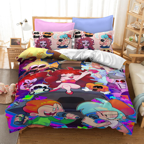 (Pattern 16, Single) Friday night Funkin Bedding Single Duvet Cover on ...
