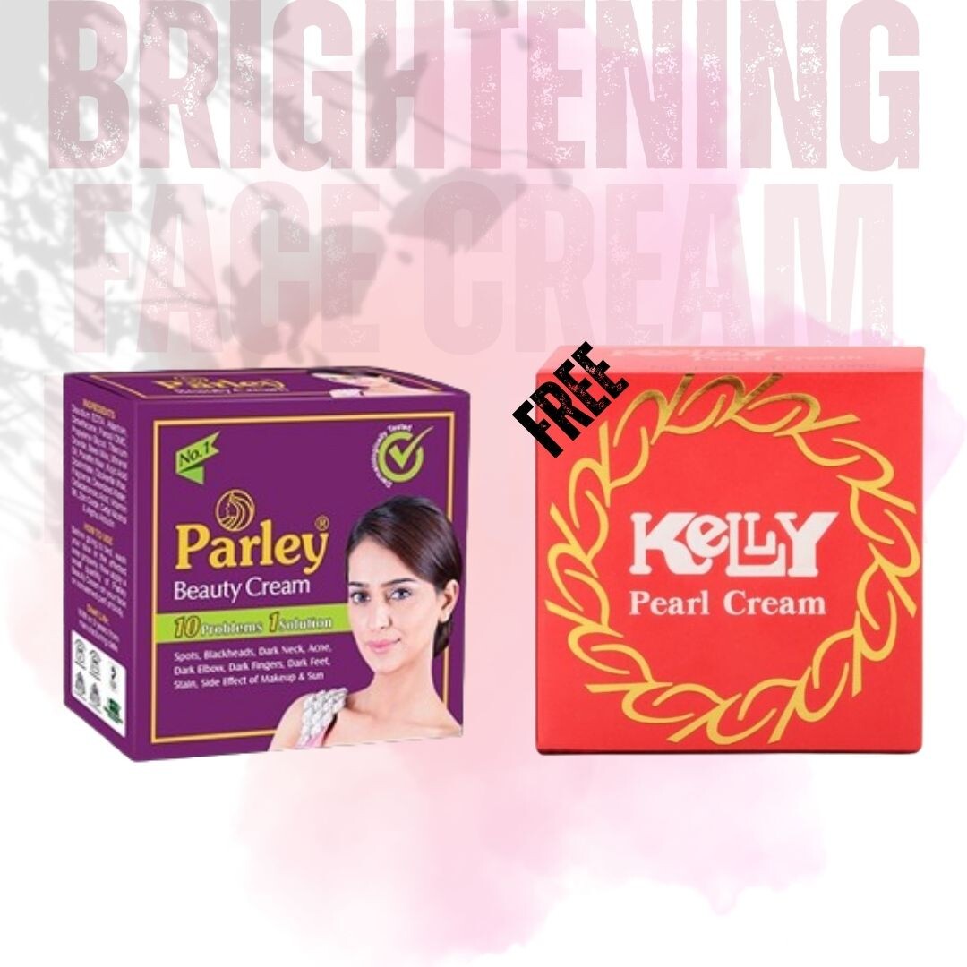 Parley Cosmetics Whitening Beauty Cream With Free Kelly Pearl Cream ...