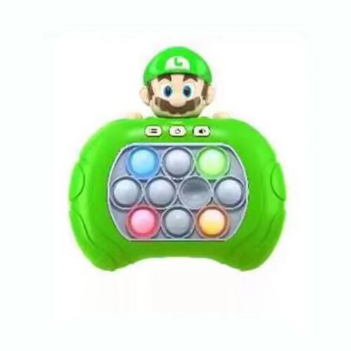 (Silver) New Quick Push Game Pop Up Fidget Bubble Electronic Pop it Pro ...
