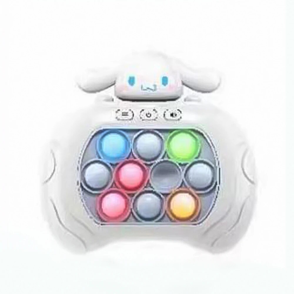 (Blue) New Quick Push Game Pop Up Fidget Bubble Electronic Pop it Pro ...