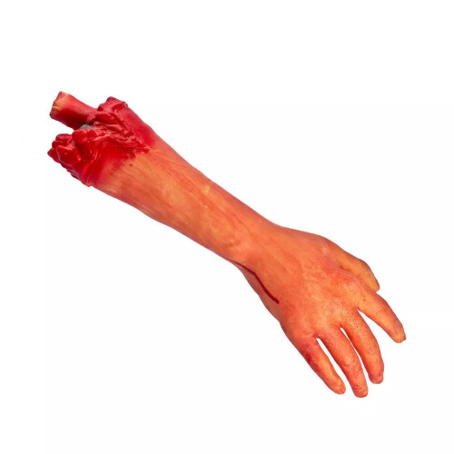 (SEVERED HAND - GORY BODY PART HALLOWEEN) 9 PIECE SEVERED LIFE SIZE ...