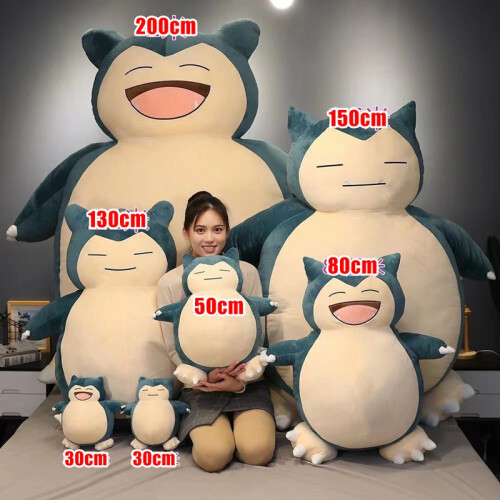 200 150cm Giant Snorlax Plush Pokemon Plush Toys on OnBuy