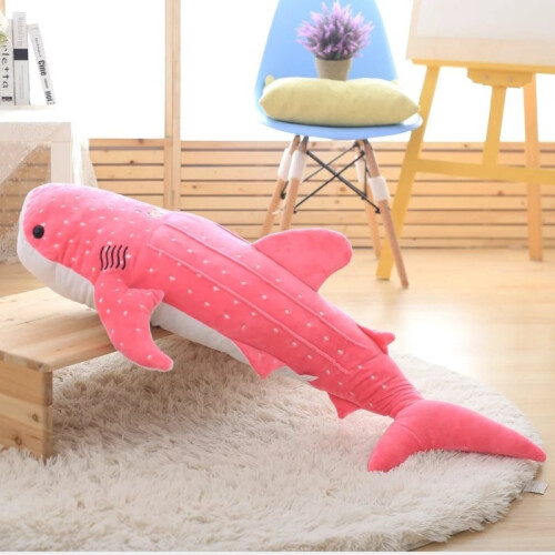 (Pink, 150cm) 150cm Large Size Soft Shark Plush Toy Big Creative Blue ...