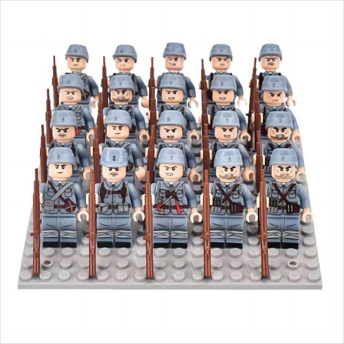(Eight Roads) Square Figures Military Figures Building Blocks Germany ...