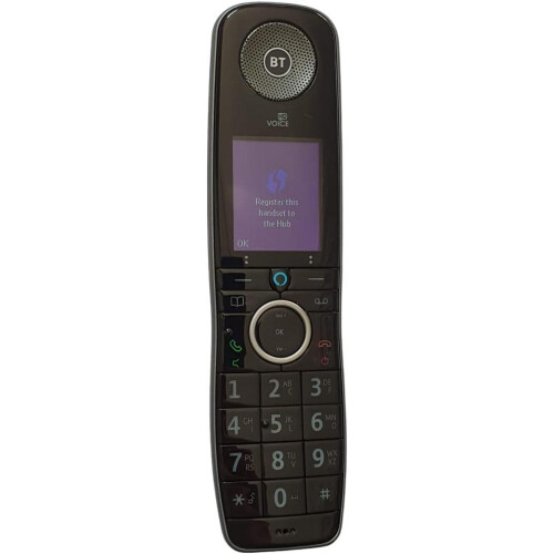 Refurbished BT Digital Voice Advanced Cordless Home Phone With Alexa ...