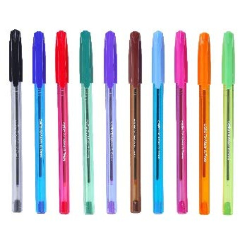 Coloured arriva biros