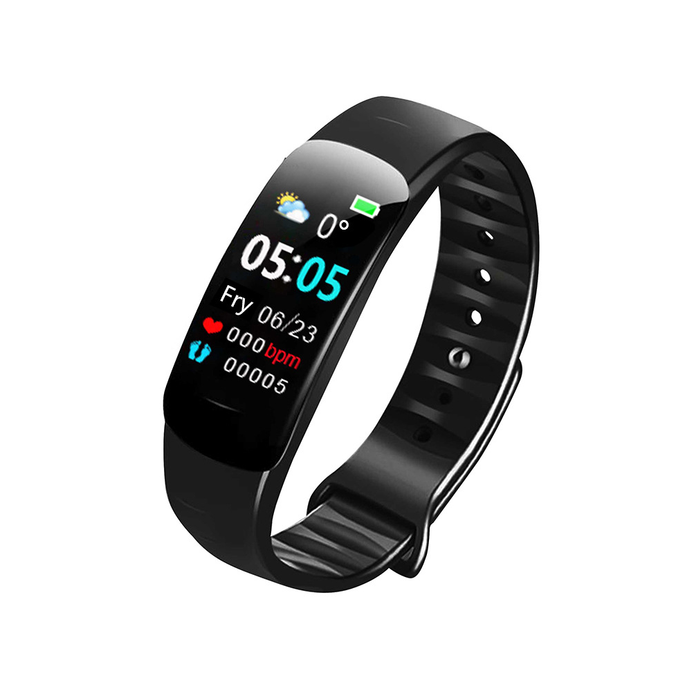 (plus Black ) Fitbit Smart Watch Activity Tracker Fitness Watches Heart ...