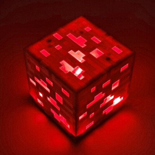 (Red) Minecraft Rechargeable Torch Light Ore Light Gift Toy on OnBuy