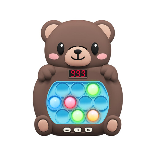 (08 With box) Sanrio Stitch Quick Push Bubbles Game Machine Kids Fun ...