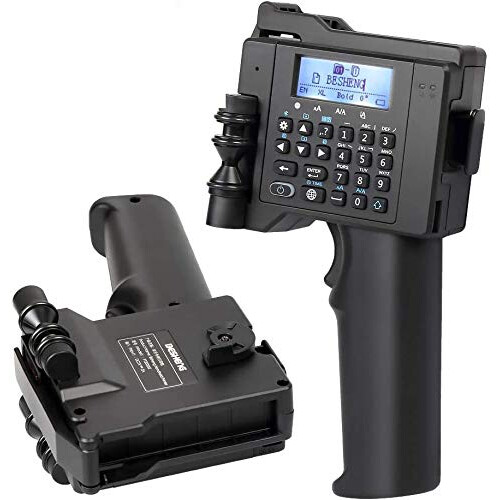 BESHENG PT2000SE Handheld Inkjet Printer with Quick-Drying Ink Cartridge Portable Handheld ...