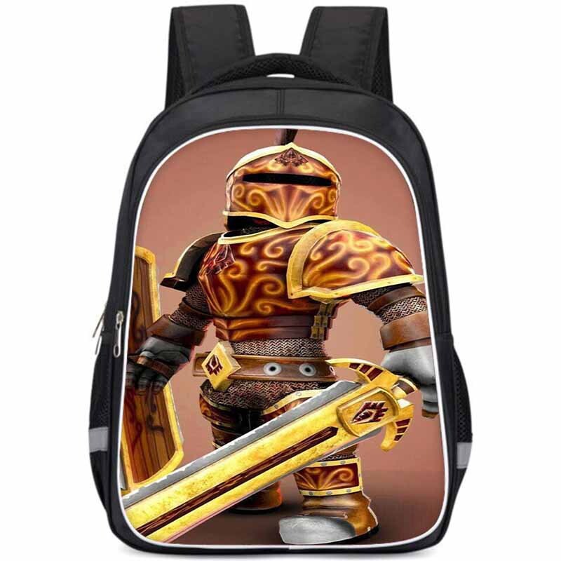 (Style Q, Large) Roblox Kids Backpack For School Large And Small Sizes ...