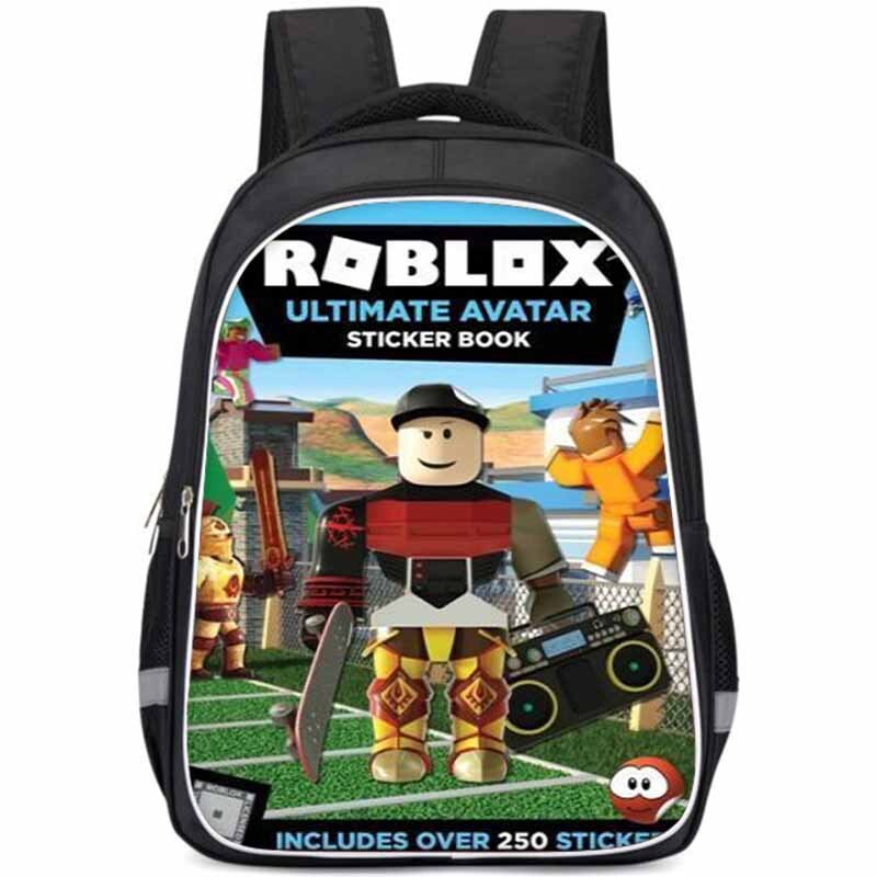 (Style V, Large) Roblox Kids Backpack For School Large And Small Sizes ...