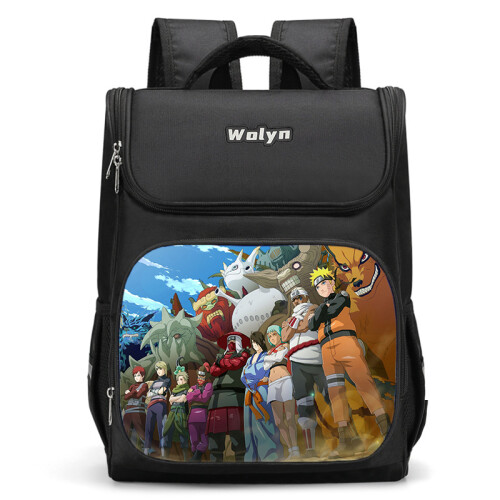 (Style K, Large) Naruto Sasuke School Backpack Large Capacity Oxford ...