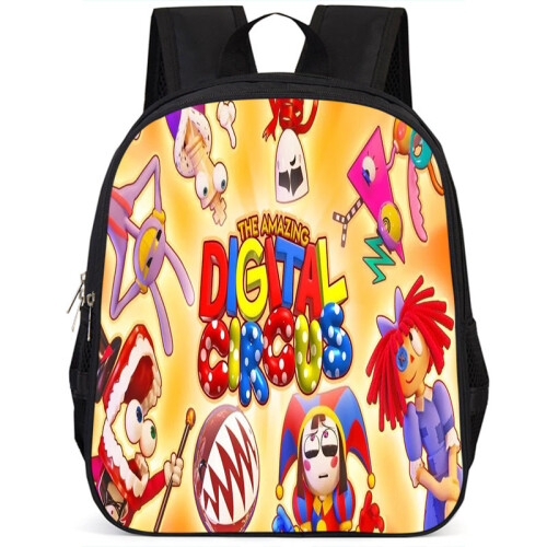 (Style W) Amazing Digital The Circus 15 Inch Backpack Stylish Oxford ...