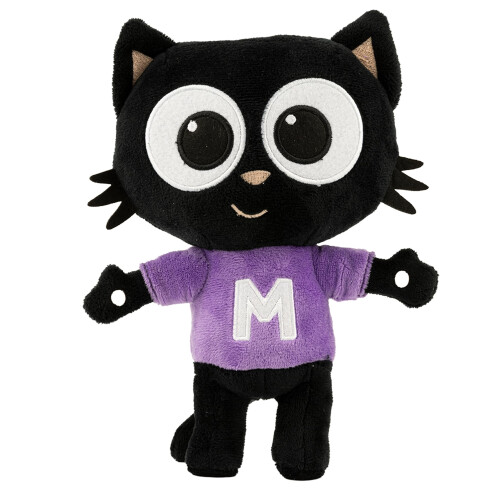 Milo Black Cat Plush Toys - 20cm Everyday Milo Cat Teddy from the Milo ...