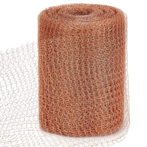 Copper Mesh Slug Repellent, 20 Feet Pure Copper Wire Tape Slug ...