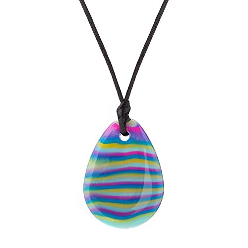 Raindrop Pendant - Super Tough, Discreet, Chewable Necklace & Stimming ...