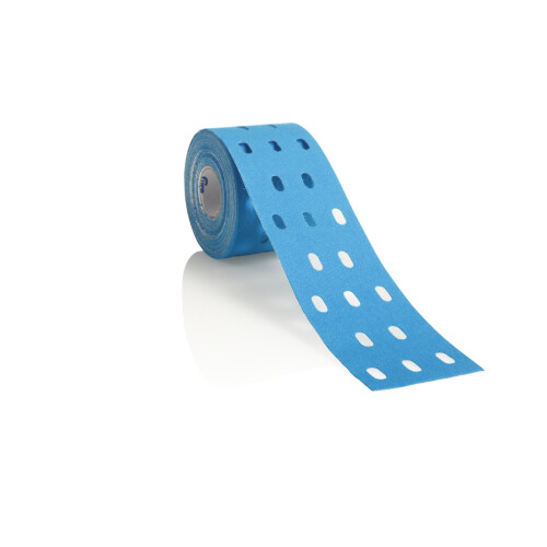 CureTape Punch Blue | 1 Roll Perforated Kinesiology Tape 5cm x 5m ...