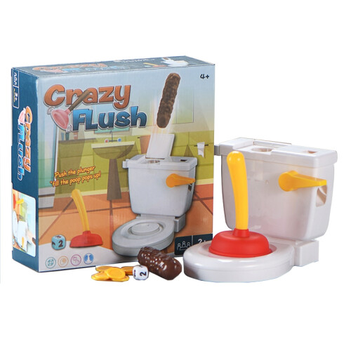 Funny Pooping Toilet Spoof Relieve Stress Toy Poop Shoots Tricky Party ...