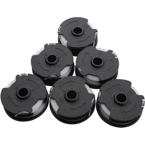 6 Pack Replacement Line Spools for LIDL Parkside PRTA 20-Li A1 - B2 - C3 String Trimmer ...