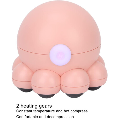 Portable Mini Scalp Massager, 360Â Rotation Magnetic Beads Octopus Head ...