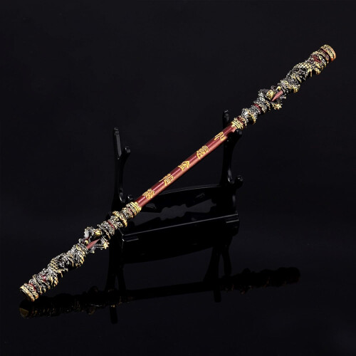 Black Myth Sun Wukong Ruyi Golden Cudgel, 8.7 Inch Monkey King Staff ...