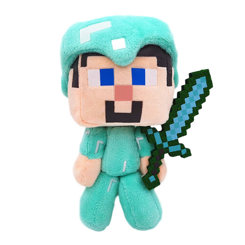 (Steve 15cm) Minecraft Plush Toy Children Doll Stuffed Soft Hug Toys ...