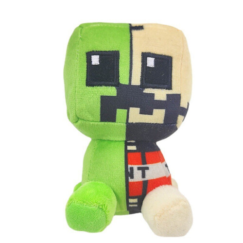(TNT Creepers 13cm) Minecraft Plush Toy for Kids Animal Doll Stuffed ...