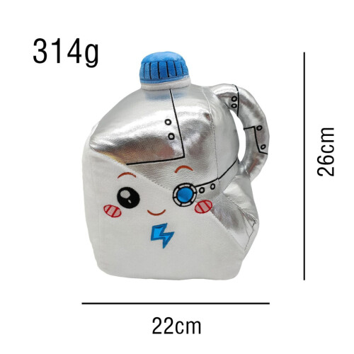 (Milk) LANKYBOX Boxy Robot Plush Toy Soft Stuffed Toy Birthday Gifts ...