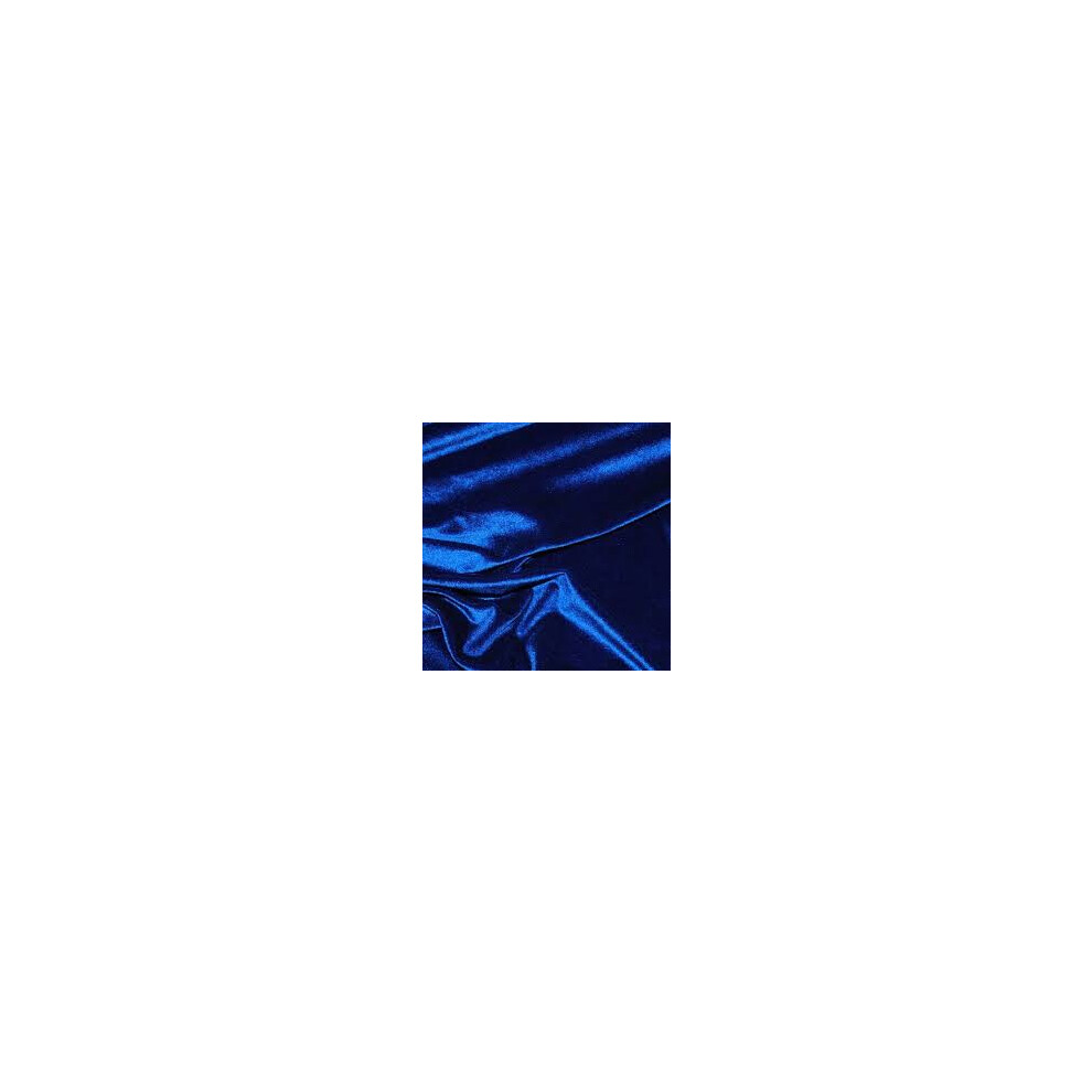 (Superking-6ft (With 2 Drawers Footend side), Royal Blue Plush) DIVAN ...