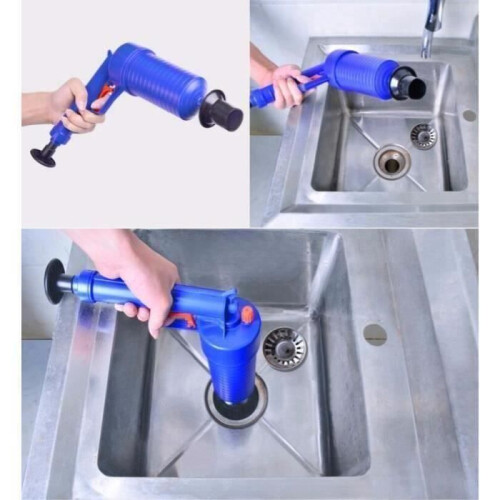 Cleaning Tool Unblocker High Pressure Pump Drain Buster WC Toilet ...