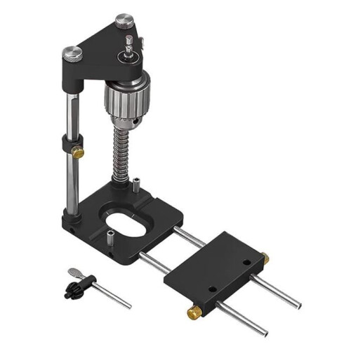 Bench Drill Press Machine Adjustable Woodworking Punch Locator Pillar ...