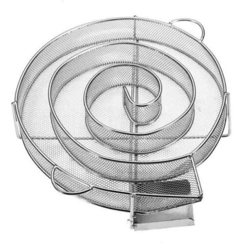 VERYNICE-Round Stainless Steel Cold Smoke Generator Barbecue BBQ Grill ...