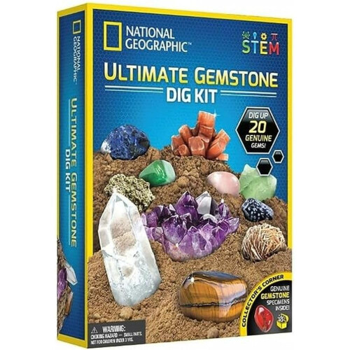Ultimate Gemstone Dig Kit - Fascinating Gem Excavation Kits for Kids ...