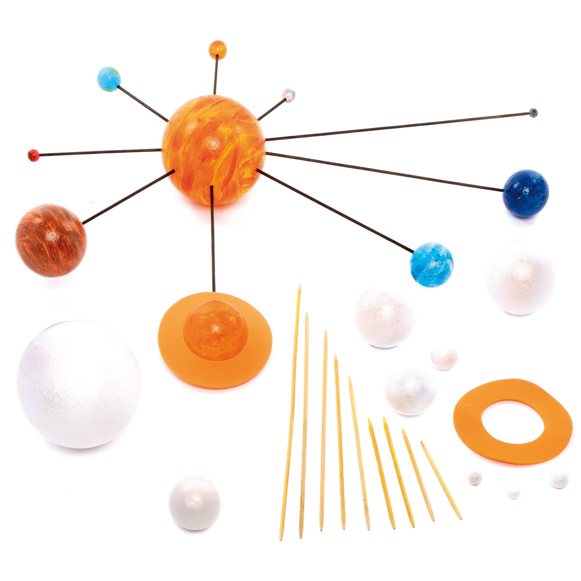 EV8302 Make Your Own Solar System Kits with Various Sizes Polystyrene ...