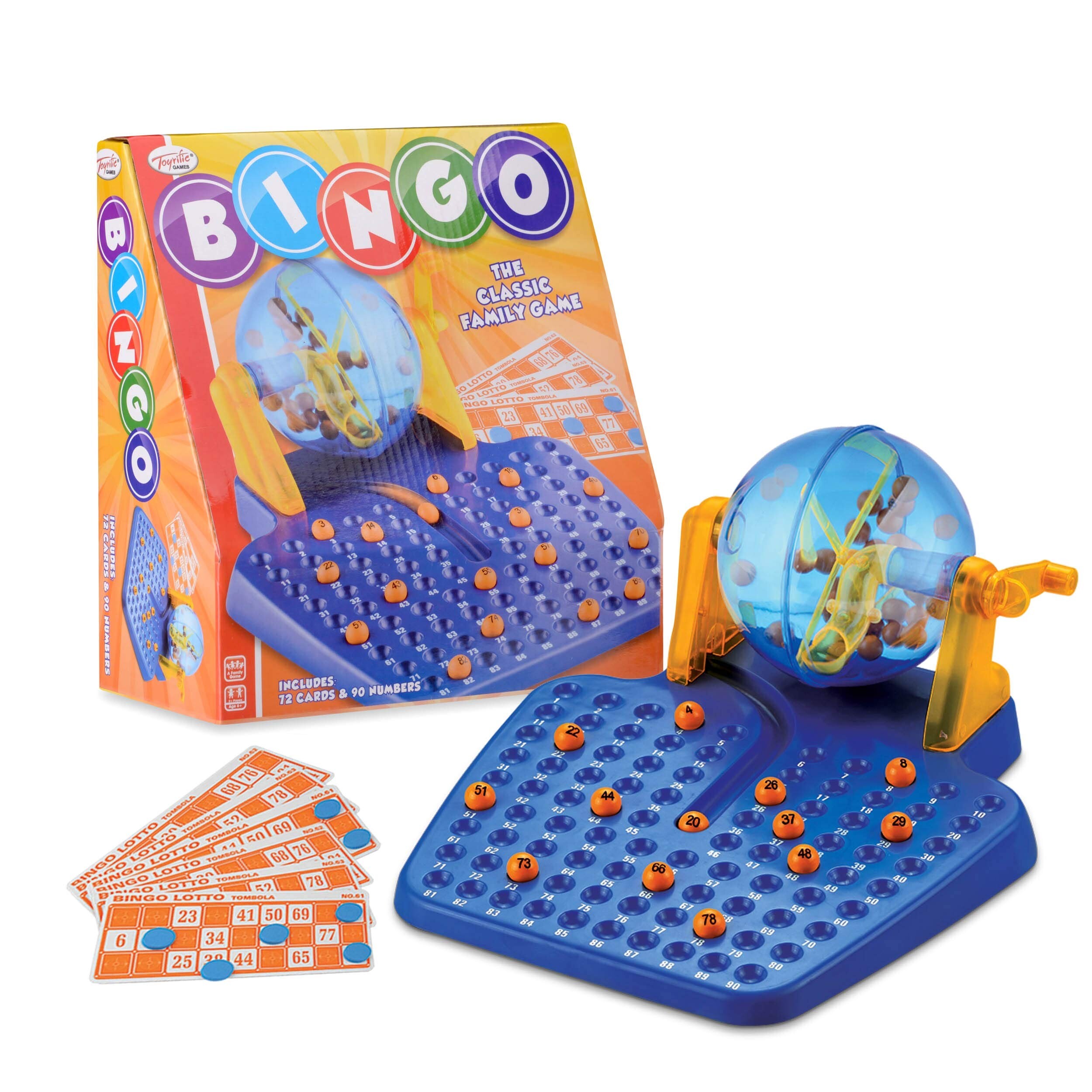 | Complete Classic Bingo Game Set, Traditional Family Game, Educational ...