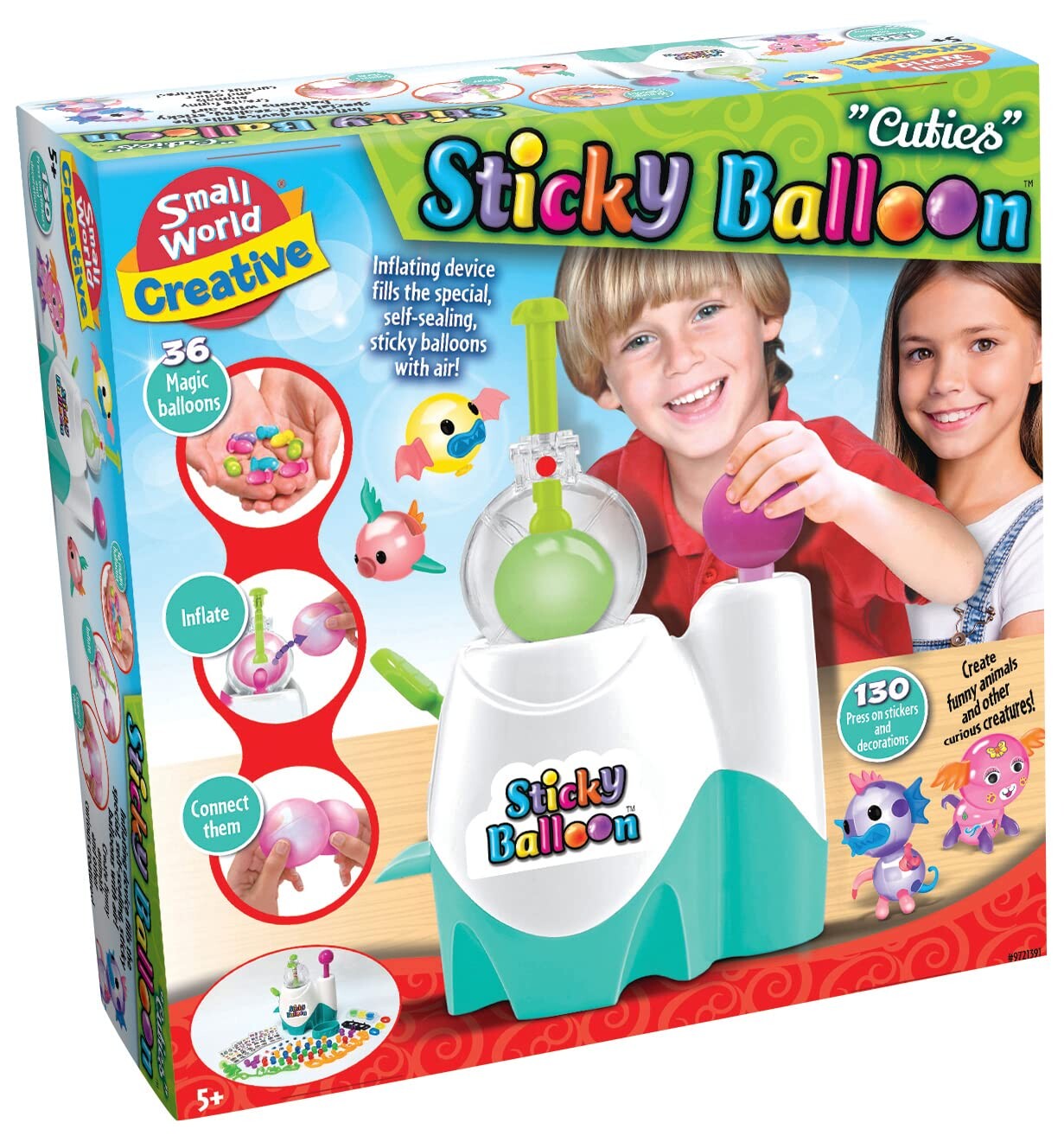 - Sticky Balloon Creation Kit with Balloon Inflating Device - Create ...
