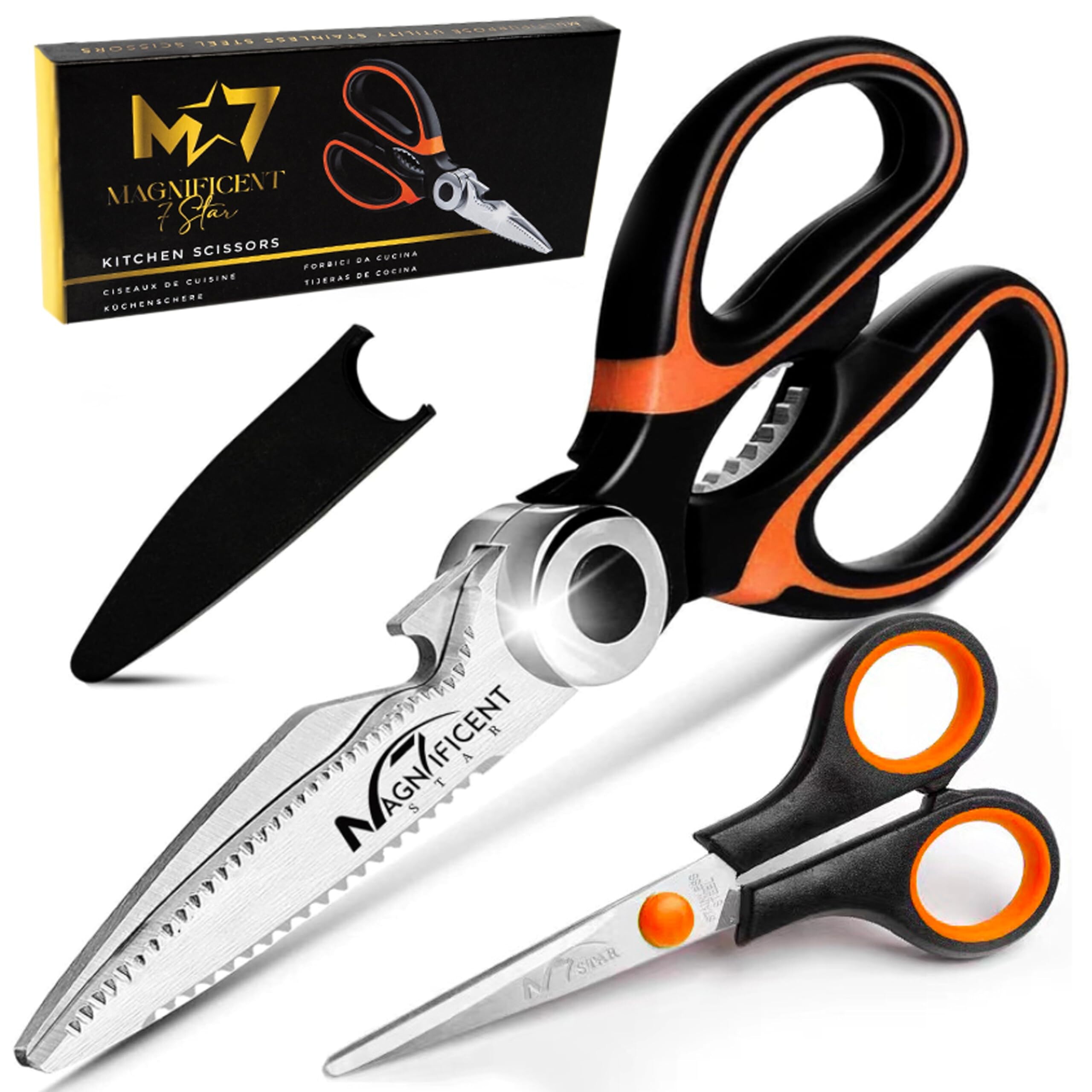 Magnificent Kitchen Scissor, Heavy Duty Scissors For Kitchen Use With ...
